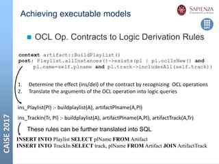 Linking Data and BPMN Processes to Achieve Executable Models | PPTX | Databases | Computer ...