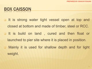 Caisson | PPTX