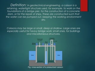 Caisson | PPT