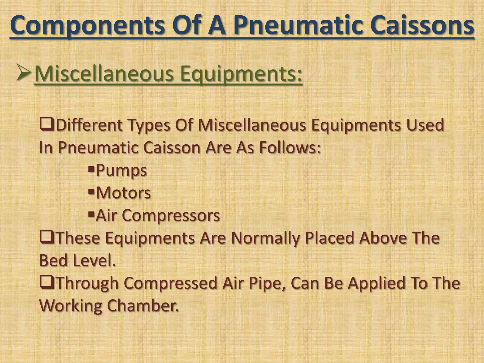 BCT MODULE 2 - Caisson | PPTX