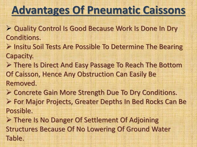 BCT MODULE 2 - Caisson | PPTX
