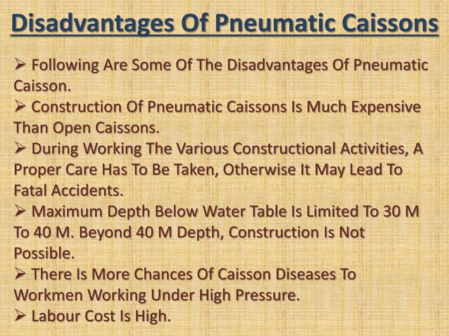 BCT MODULE 2 - Caisson | PPTX