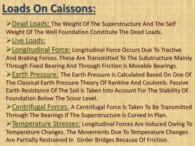 BCT MODULE 2 - Caisson | PPTX