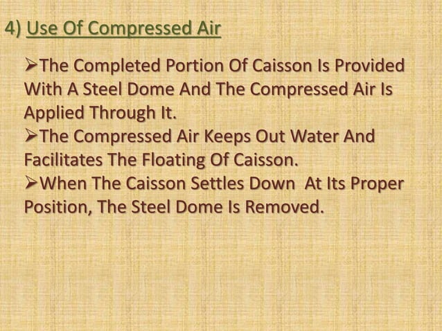 BCT MODULE 2 - Caisson | PPTX