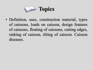 Caisson Definition