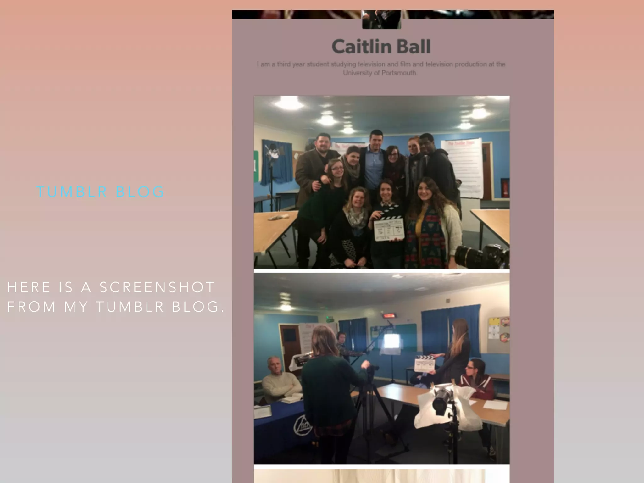 Caitlin Ball's Creative Platforms presentation | PPT