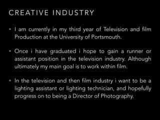 Caitlin Ball's Creative Platforms presentation | PPT