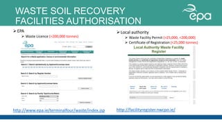 Caitriona Collins, IES/IBN Discussion Meeting: Waste soils on the island of Ireland | PPT