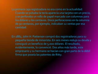 Caja registradora | PPT
