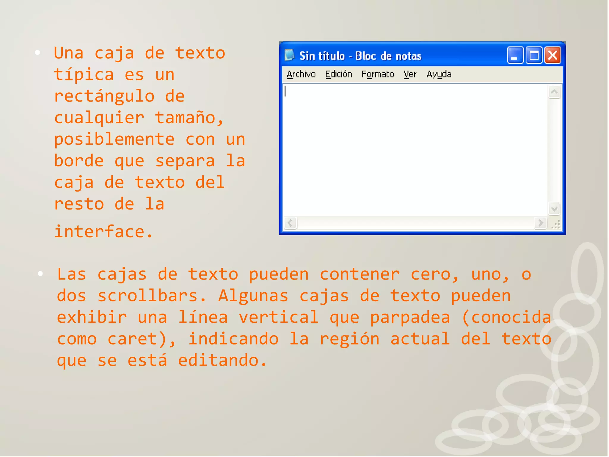 Cajas de texto | ODP