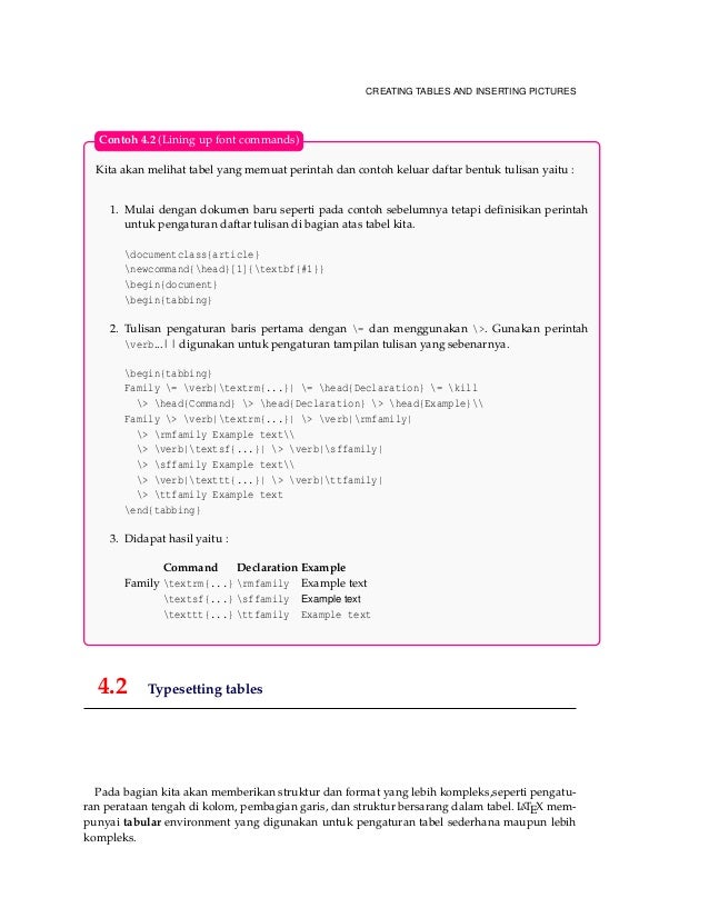 Membuat Dokumen LaTeX