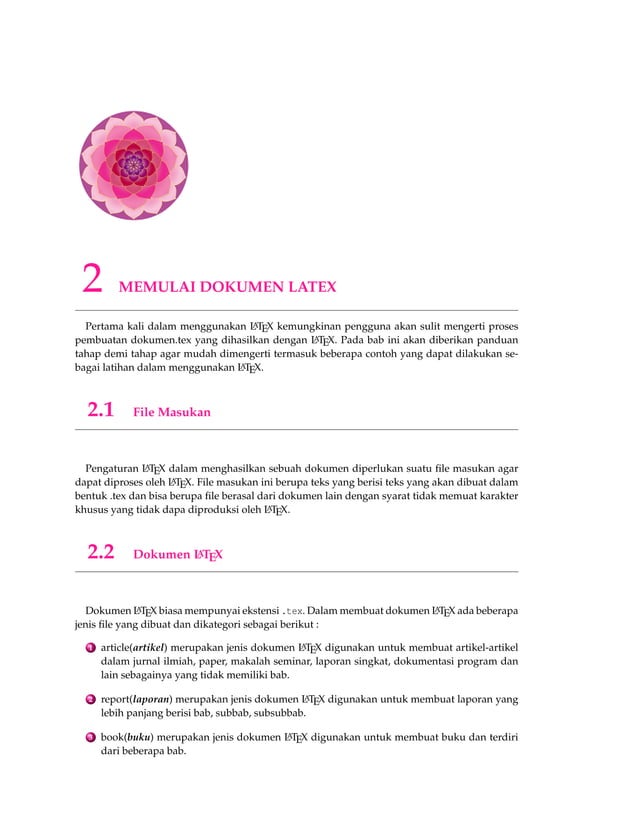 Membuat Dokumen LaTeX | PDF