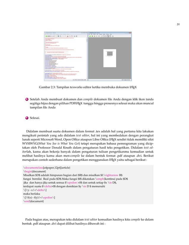 Membuat Dokumen LaTeX | PDF