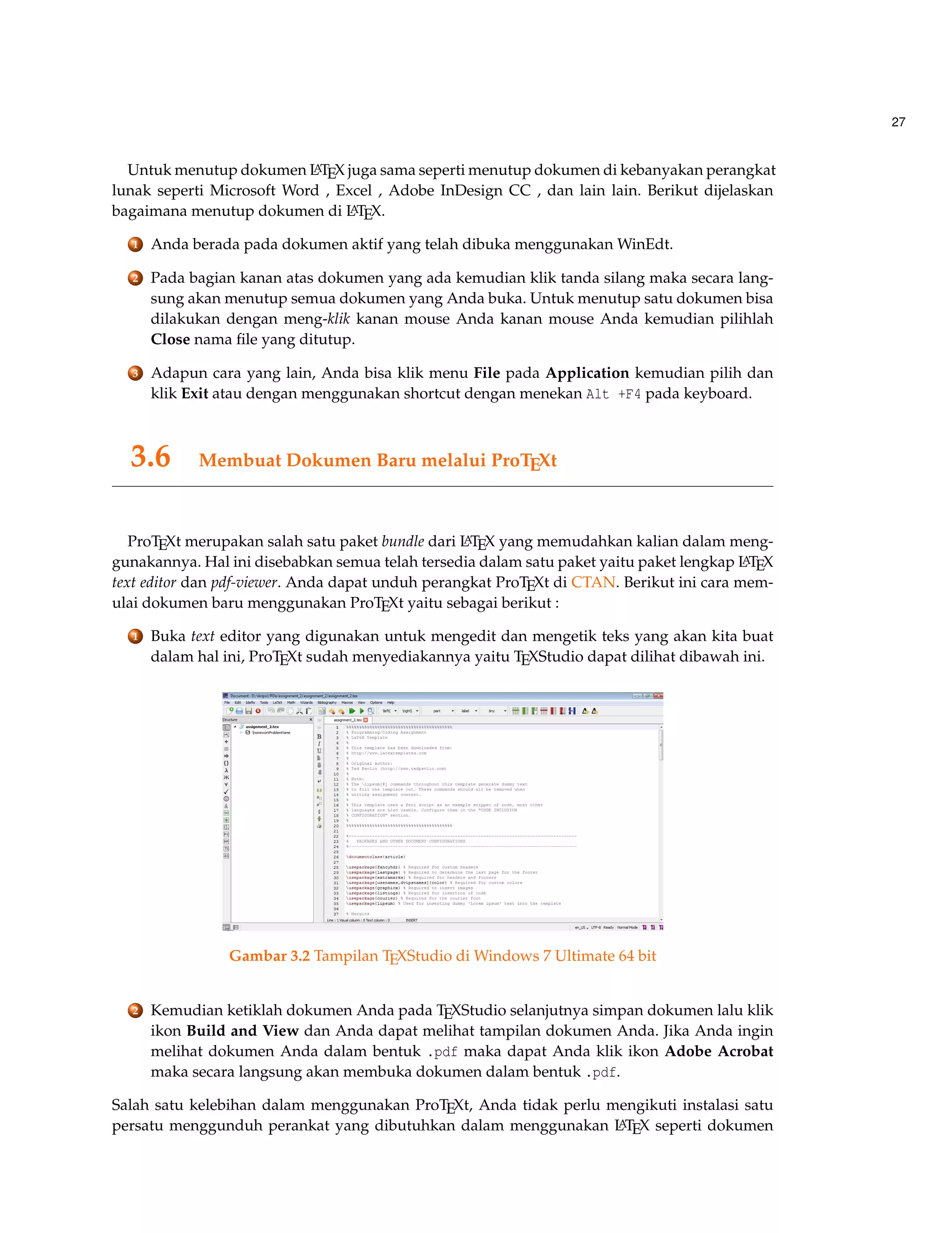 Membuat Dokumen LaTeX Edisi ke - 33 | PDF