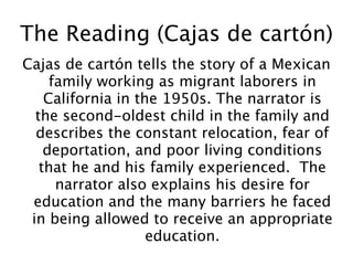 Cajas de cartón SAILN Tier III | PPT