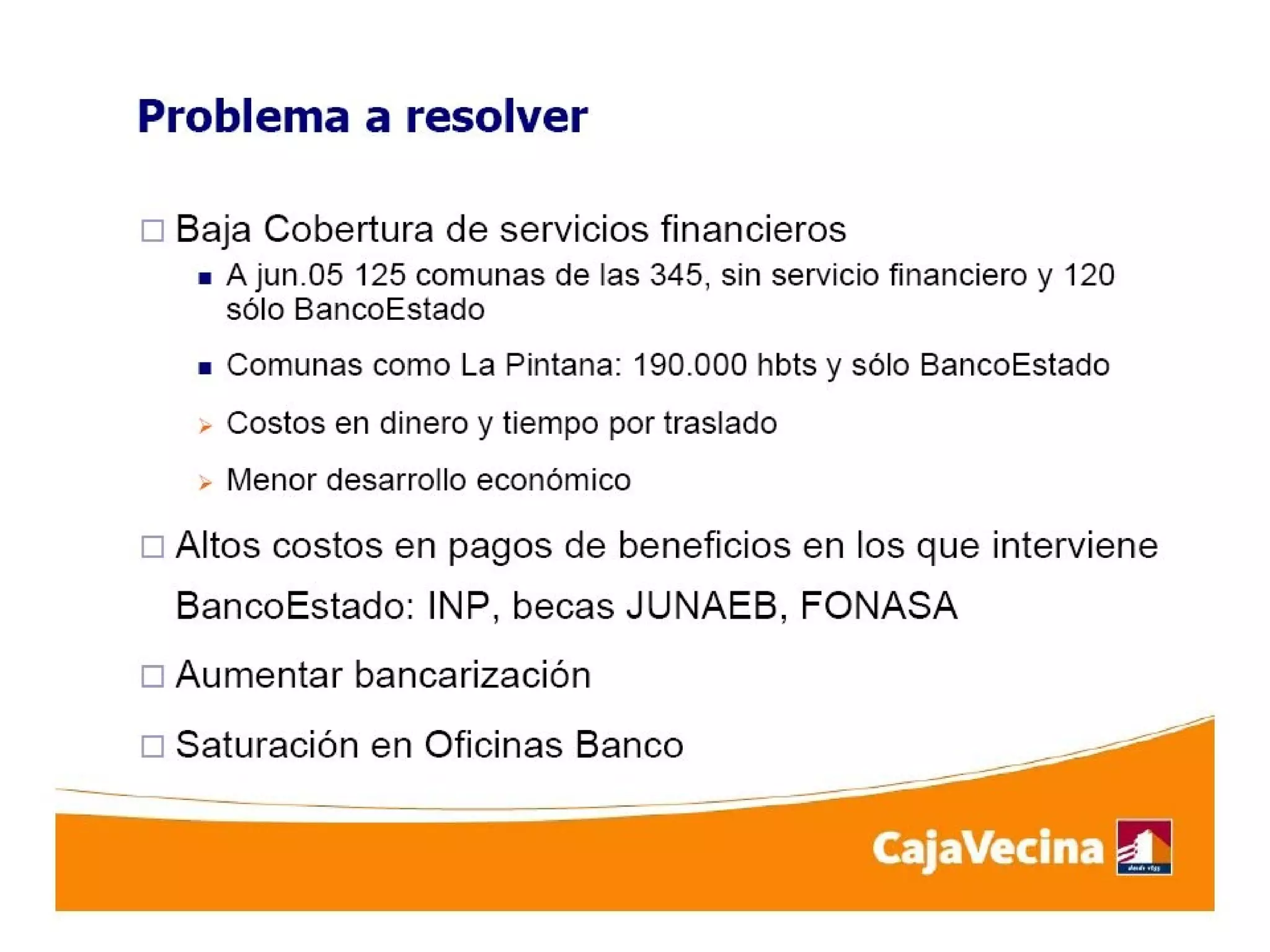 Caja Vecina BancoEstado | PPT