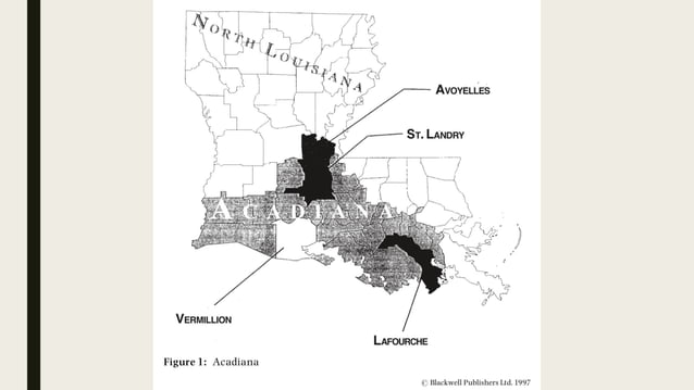 English Varieties: Linguistic Background of Cajun English | PPT