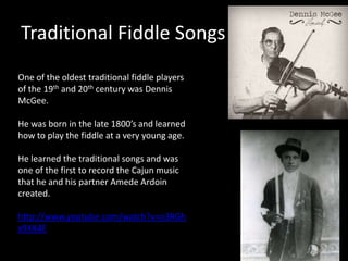 Cajun music | PPTX