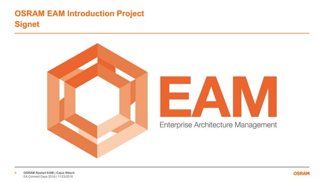 Restart EAM at OSRAM with a lean approach | PPTX | Business | Business ...