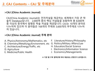 CAJ with CDMD manual (2020) | PPT
