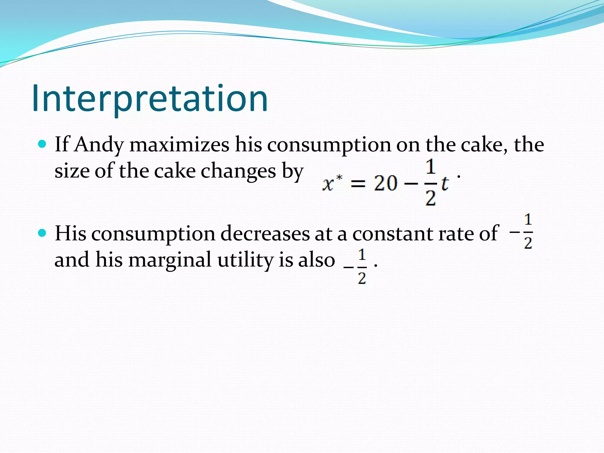 Cake eating problem | PPTX
