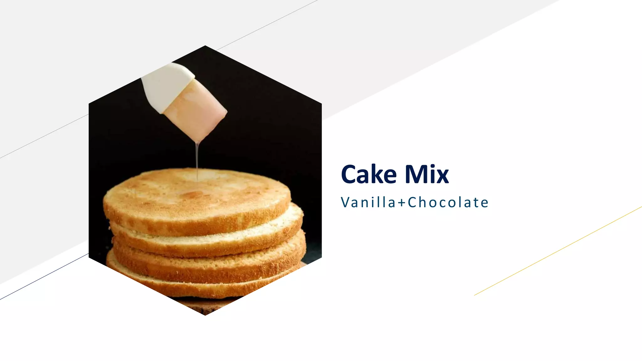 Product launch- Cake premix | PPTX