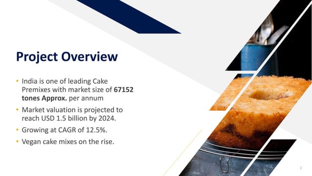 Product launch- Cake premix | PPTX