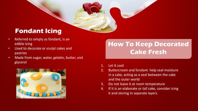 CHAPTER 6 CAKES DECORATION (BAKING AND PASTRY) | PDF