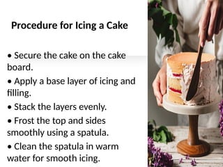 cake decoration power point presentation | PPTX