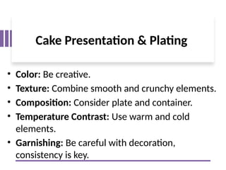 cake decoration power point presentation | PPTX