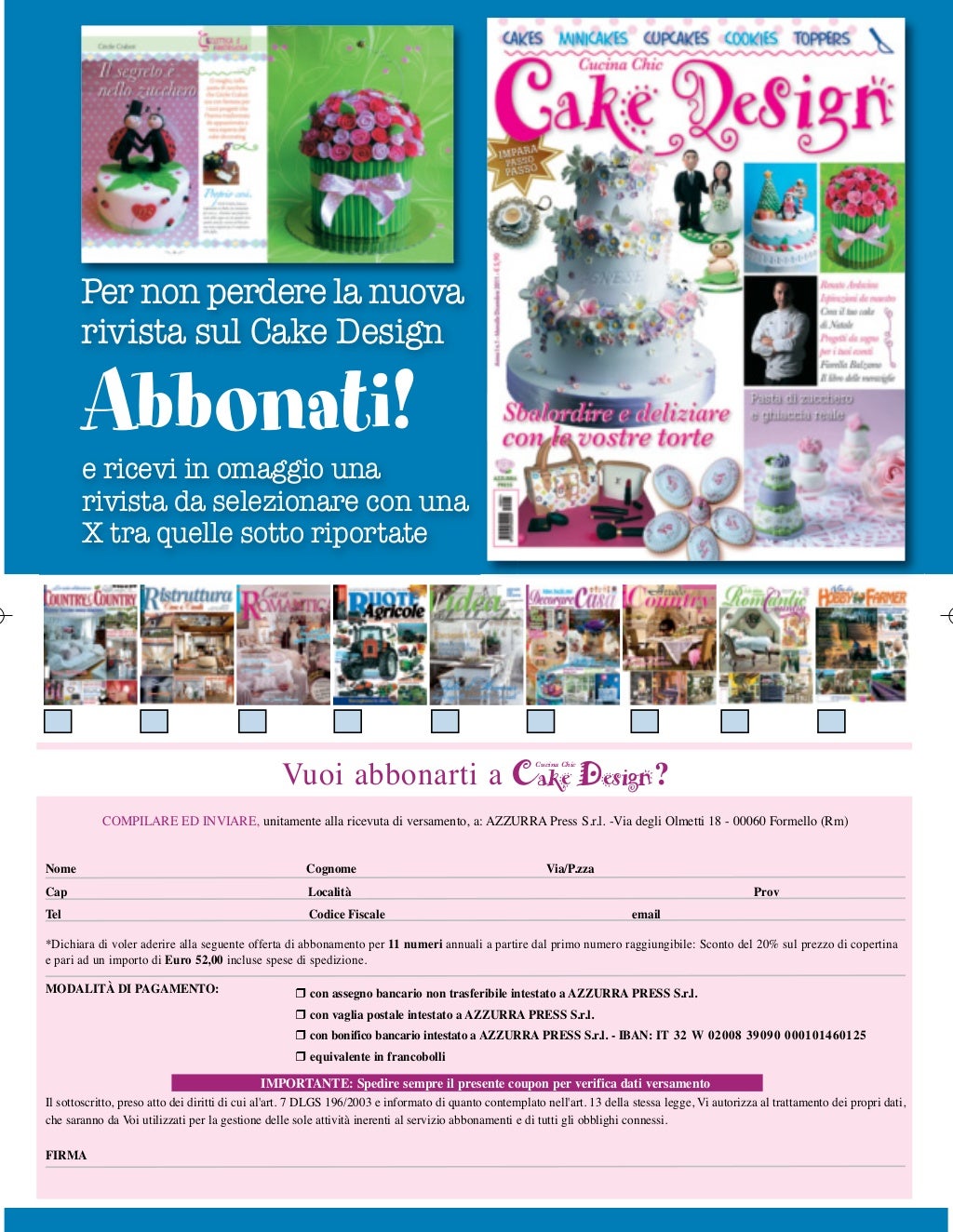 Cake design magazine nº 1