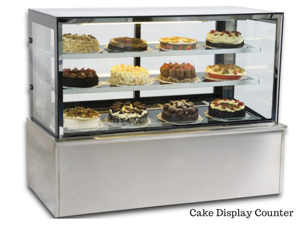 Cake Display Counter Design by Ak Service & Food Equipment.