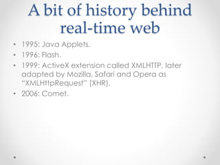 Behind the scenes of Real-Time Notifications | PPT