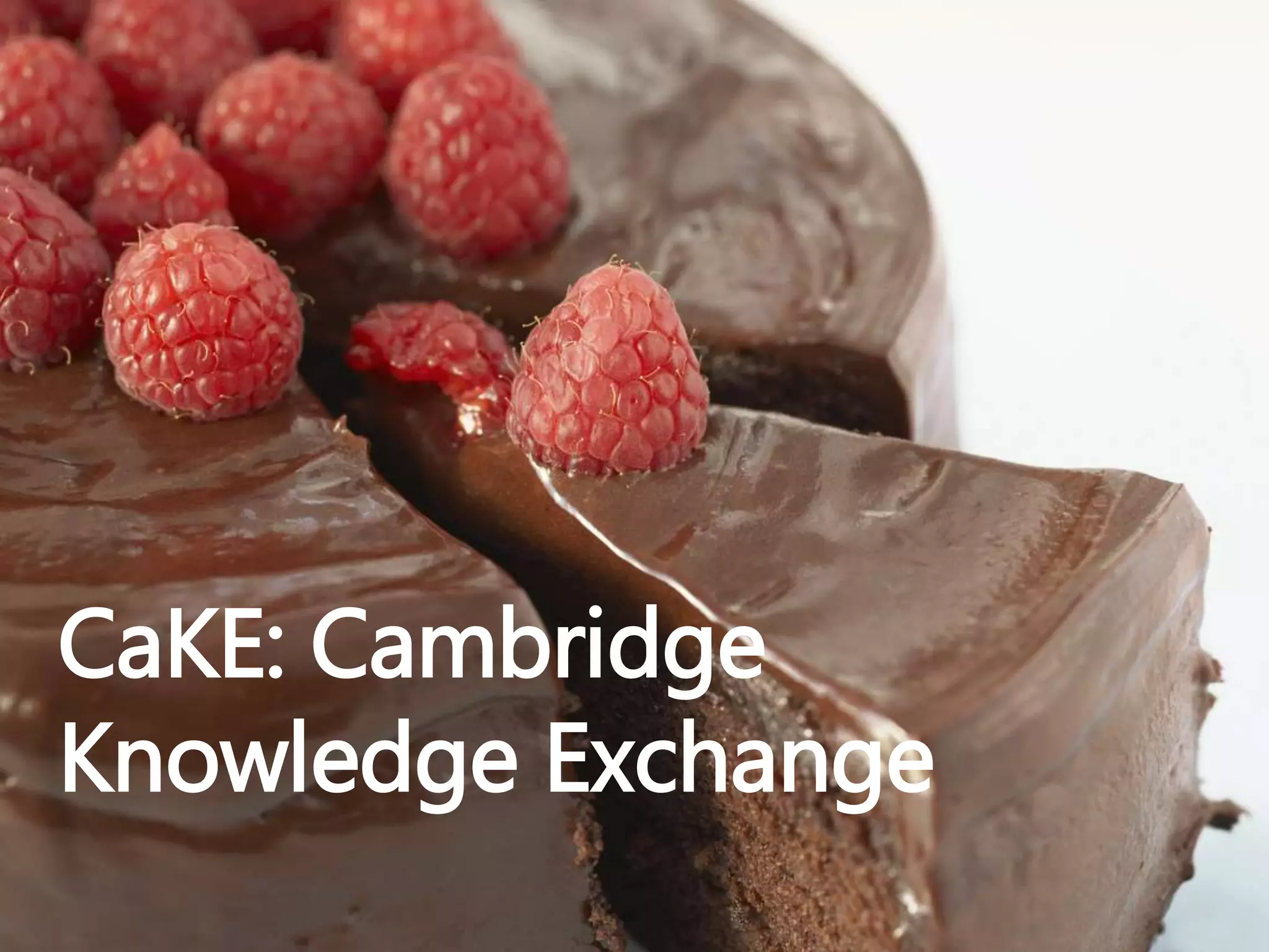 CaKE - Introduction | PPTX