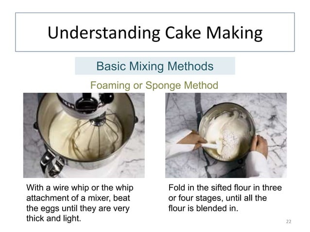Cake Making | PPTX | Desserts and Baking | Food & Drink
