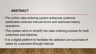 cake ordering system python and django.pptx
