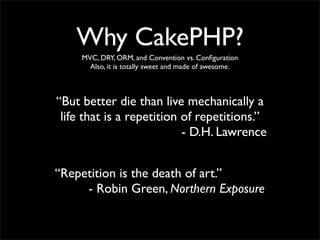 Cake Php 101 Brownbag | PDF
