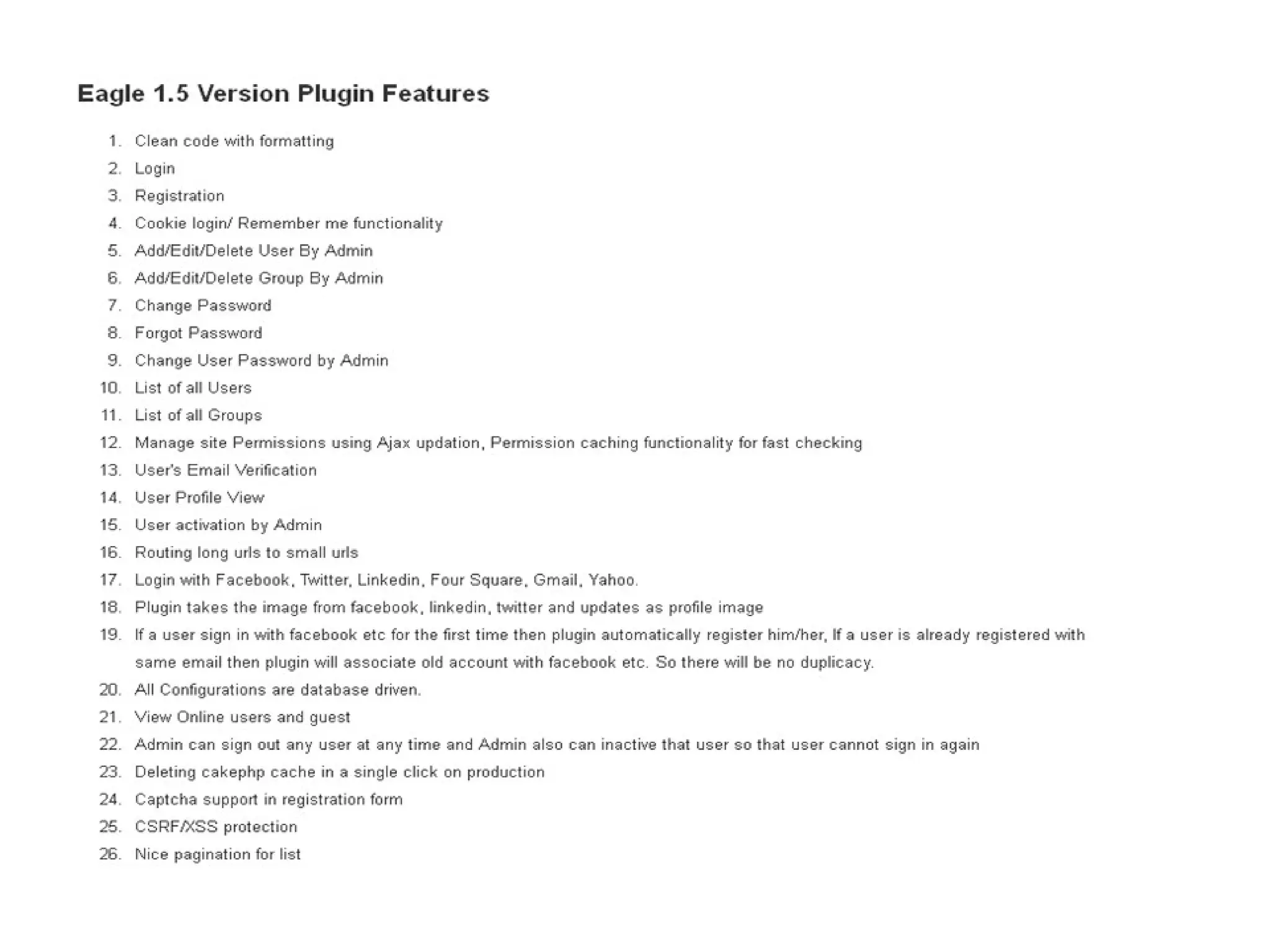 Cake php Eagle Plugin | PPT