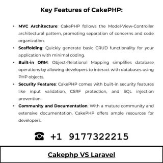 Cakephp VS Laravel: Which is Better for Web Development? | PDF