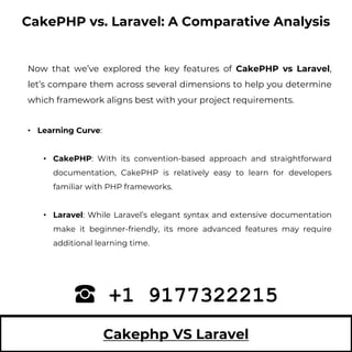 Cakephp VS Laravel: Which is Better for Web Development? | PDF