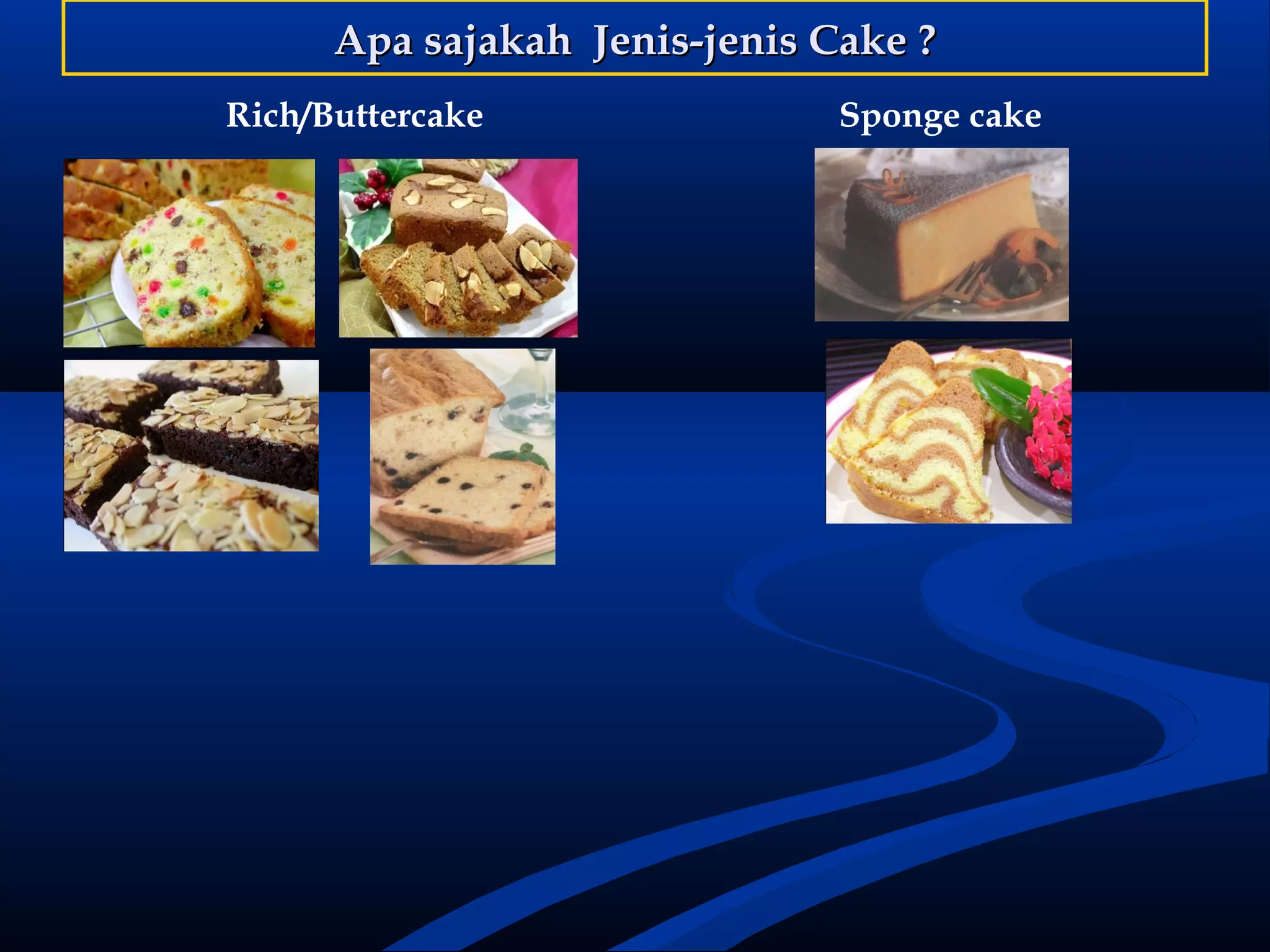 materi cake (kue) | PPT