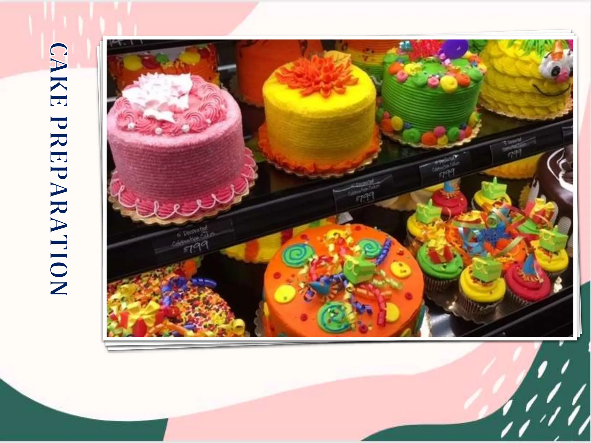 cake preparation and design for celebration.pptx