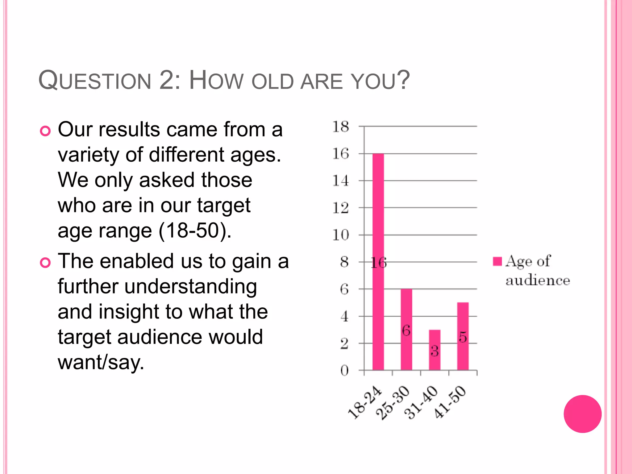 Cake questionnaire results | PPTX