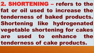 TYPES OF CAKES POWER POINT PRESENTATIONS | PPT
