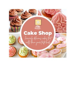 cake shop.pdf | Desserts and Baking | Food & Drink