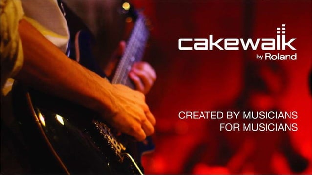 Cakewalk IDF Keynote 2009 | PPT