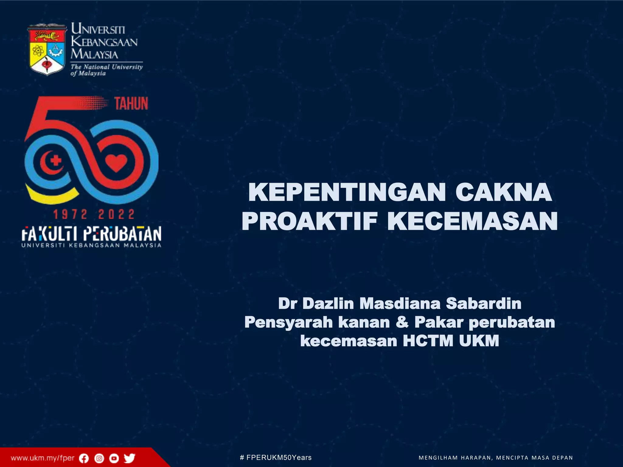 kepentingan cakna proaktif kecemasan | PPTX