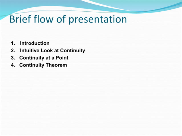 Continuity of a Function | PPTX