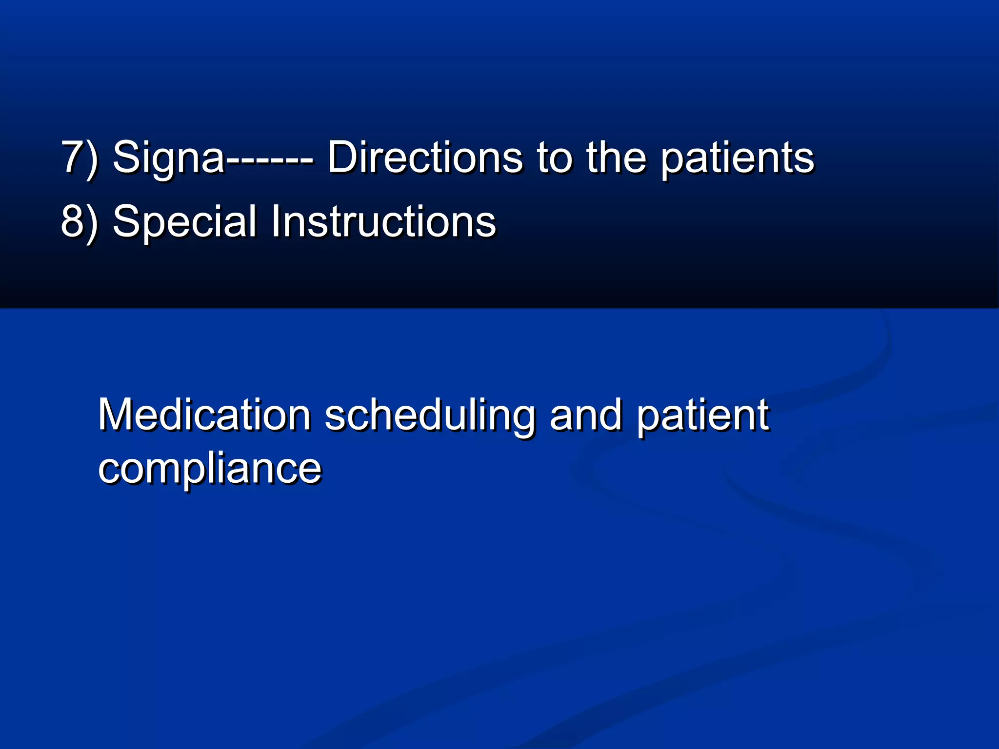 Interpretation Of Prescription or Medication order. | PPT