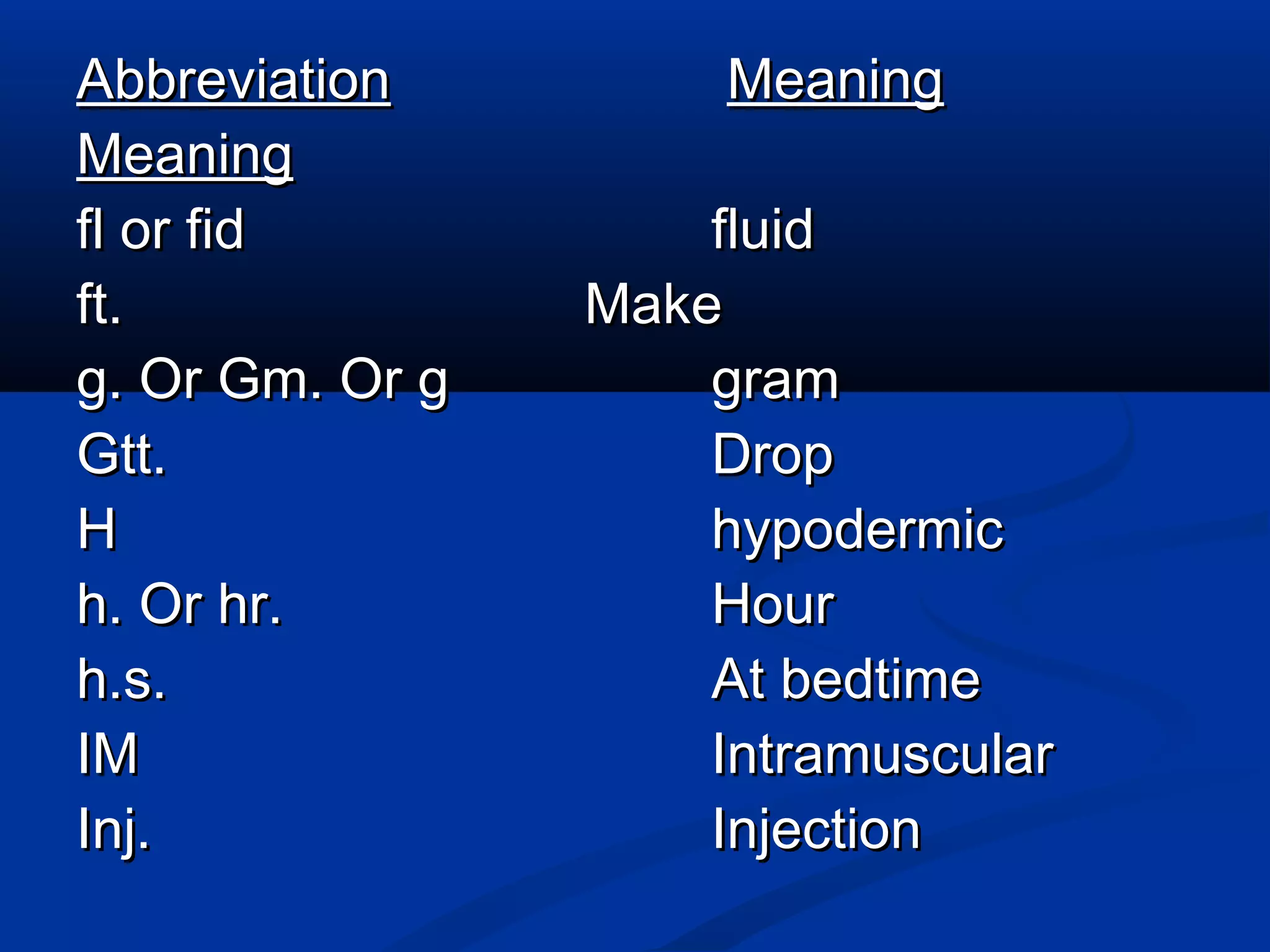 Interpretation Of Prescription or Medication order. | PPT